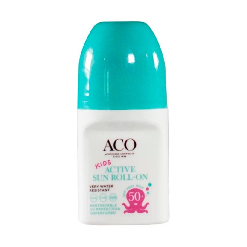Køb ACO Sun Active Roll-on SPF50 - 50 ml. billigt hos Med24.dk