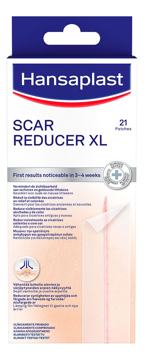 Køb Hansaplast Scar Reducer XL - 21 stk. billigt hos Med24.dk
