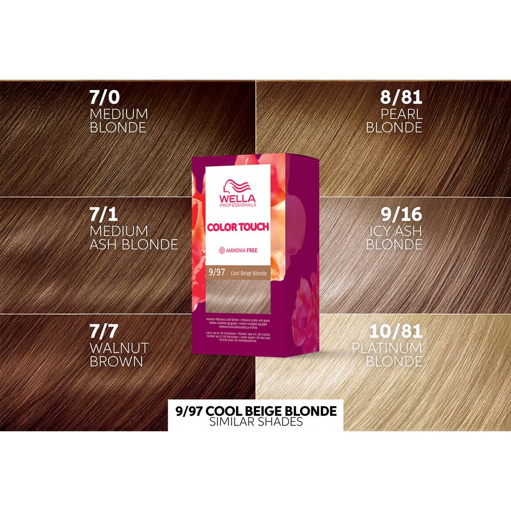 Wella Professionals Color Touch Rich Natural Cool Beige Blonde 9/97