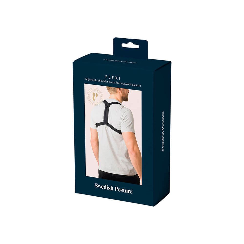 Swedish Posture Holdningskorrigerende støtte Flexi One-Size Sort
