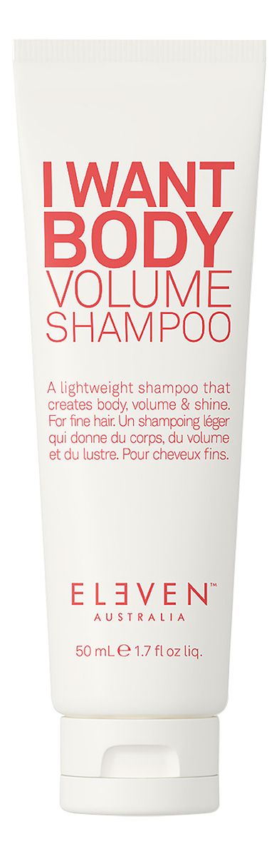 Køb Eleven Australia I Want Body Volume Shampoo - 50 ml.