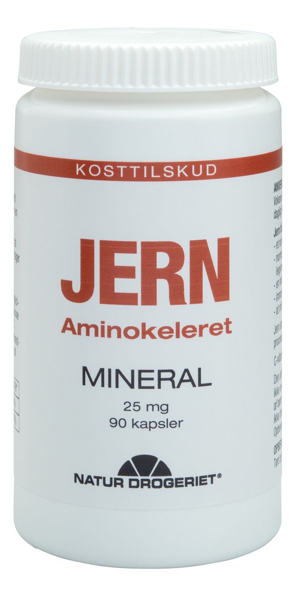 Køb Natur-Drogeriet Jern - 90 kaps. hos Med24.dk