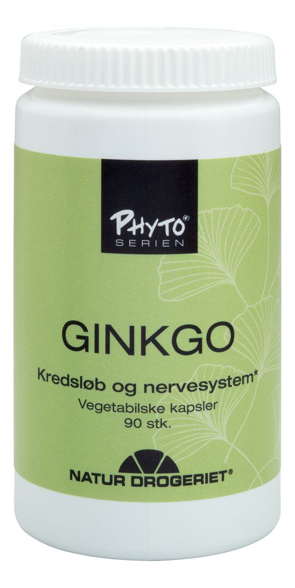 Køb Natur-Drogeriet Ginkgo - 90 kaps. hos Med24.dk