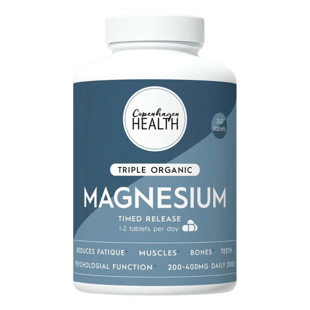 Køb Copenhagen Health Triple Organic Magnesium - 240 tabl.