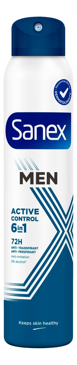 Køb Sanex Men Active Control 72H Deo Spray billigt hos Med24.dk