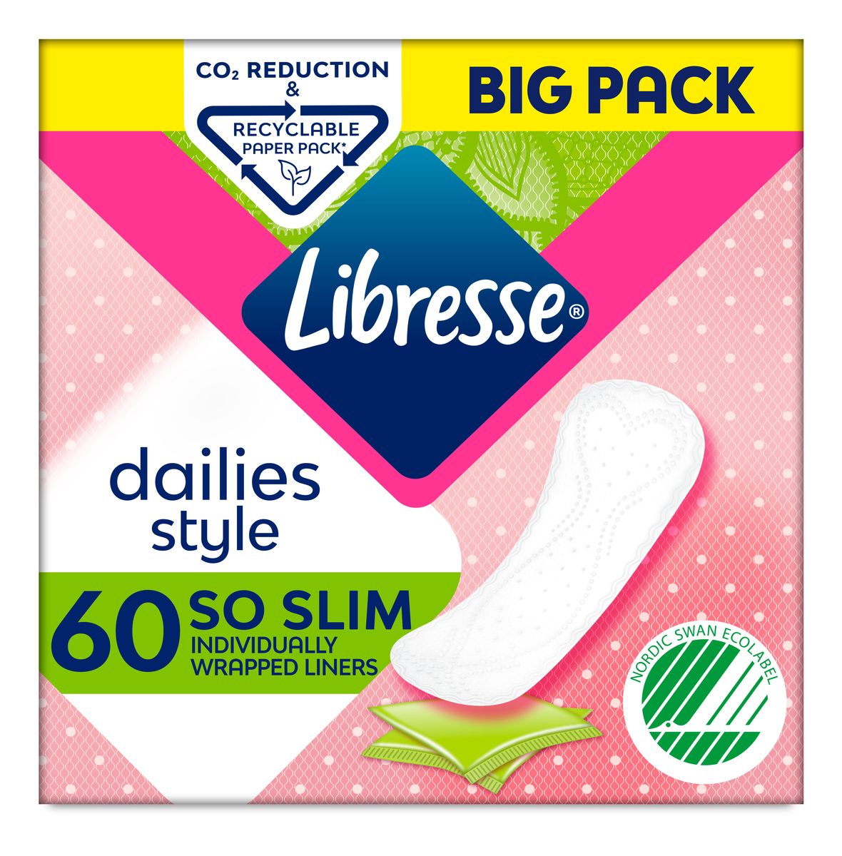 Køb Libresse So Slim Big Pack - 60 stk. hos Med24.dk