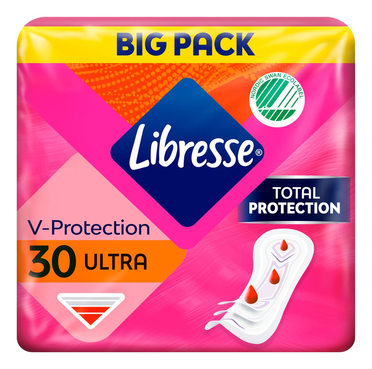 Køb Libresse Ultra Normal Big Pack - 30 stk. | Med24.dk