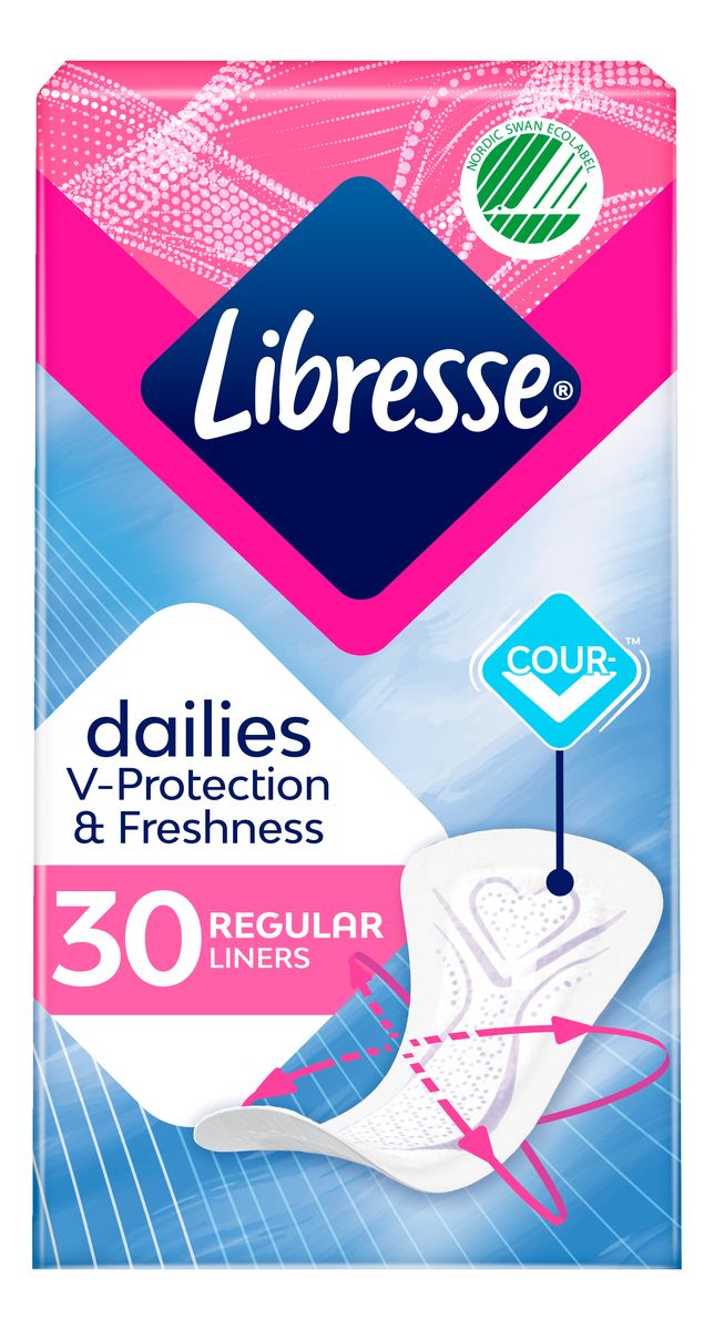 Køb Libresse Regular - 30 stk. billigt hos Med24.dk