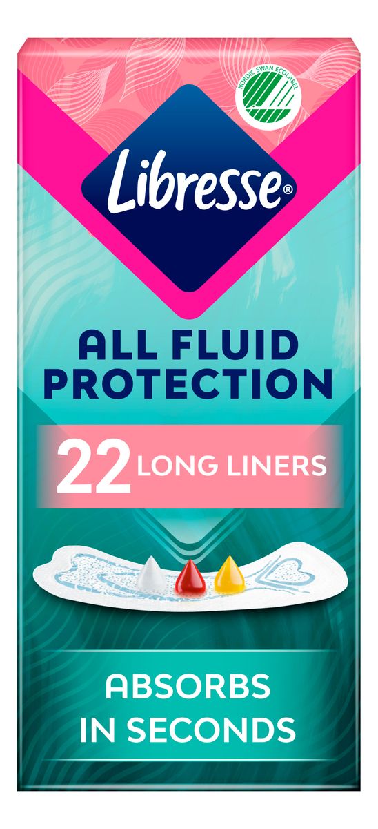 Køb Libresse All Fluid Long - 22 stk. hos Med24.dk
