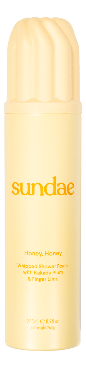 Køb Sundae Whipped Shower Foam Honey Honey | Med24.dk