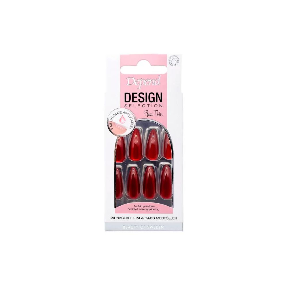Køb Depend Design Selection Ruby Red Almond billigt hos Med24.dk