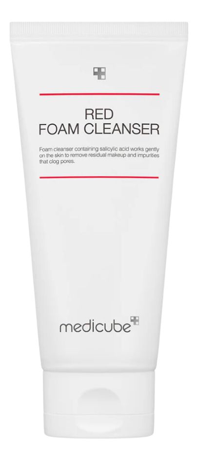 Køb Medicube Red Foam Cleanser billigt hos Med24.dk