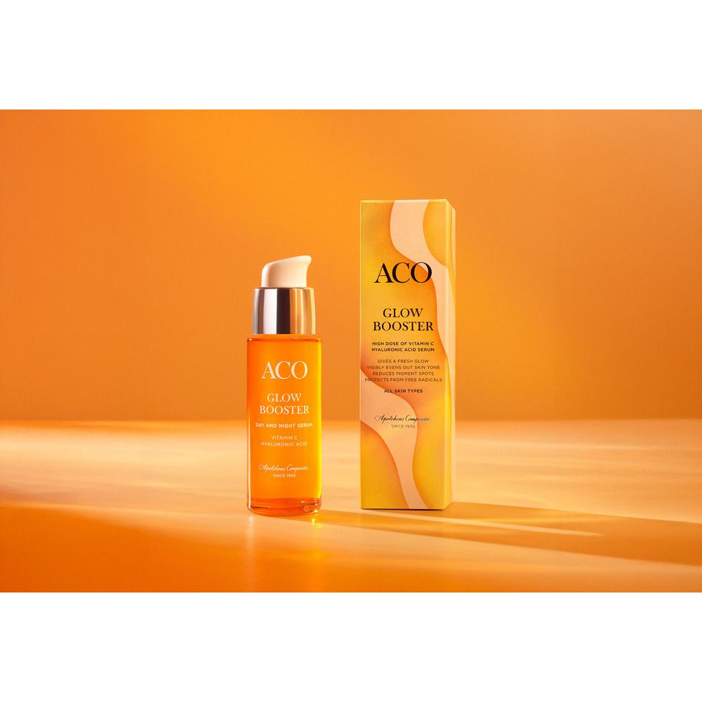 Køb ACO Glow Vitamin C Booster Serum - 30 ml. hos Med24.dk