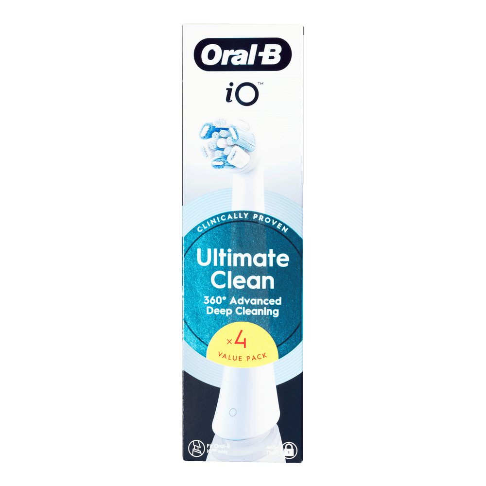 Køb Oral-B iO Ultimate Clean Børstehoveder - 4 stk. hos Med24.dk