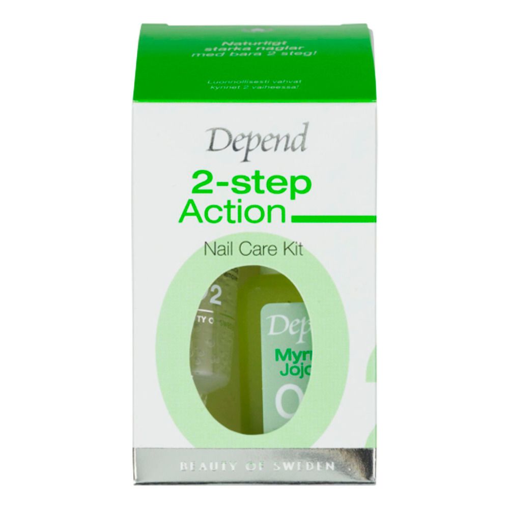 Køb Depend 2 step Action Nail Care Kit billigt hos Med24.dk