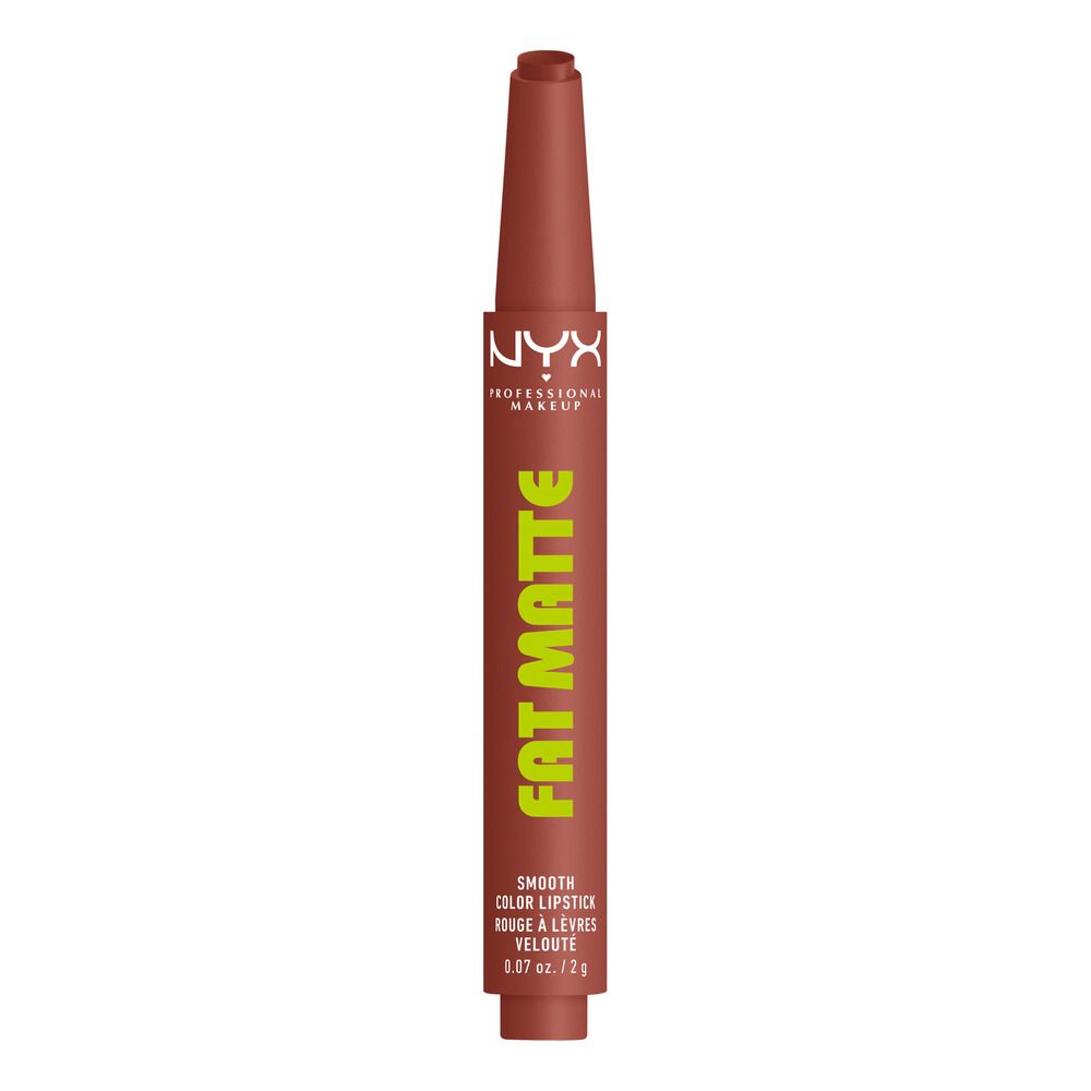 NYX Professional Fat Matte Slick Click Lip Balm - 08 Toasty Taupe