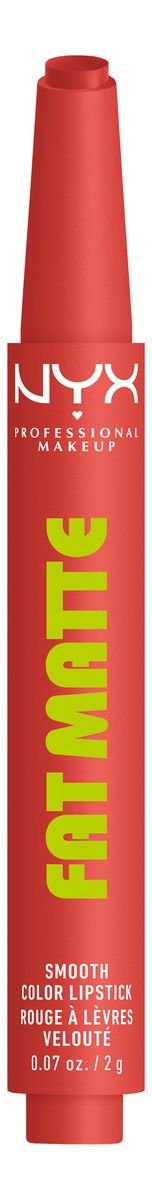 NYX Professional Fat Matte Slick Click Lip Balm - 09 Mauve Cloud
