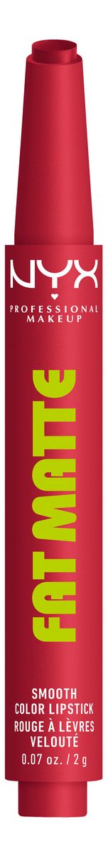 NYX Professional Fat Matte Slick Click Lip Balm - 16 Plushin' Plum