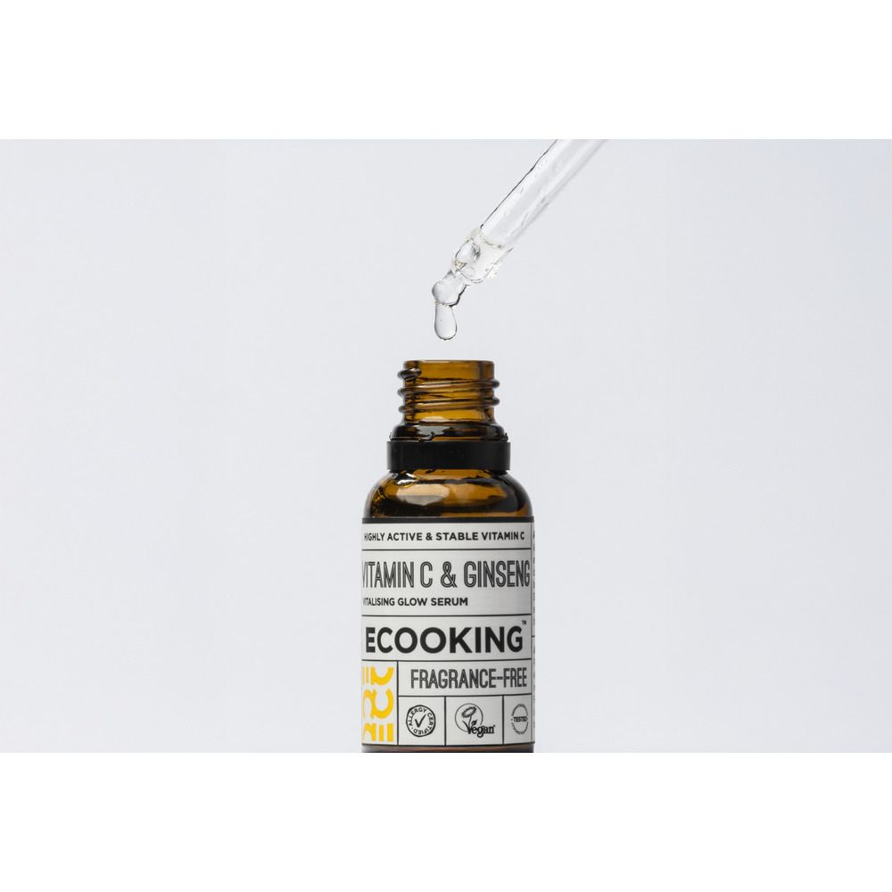 Køb ECOOKING Vitamin C & Ginseng Serum - 20 ml. billigt hos Med24.dk