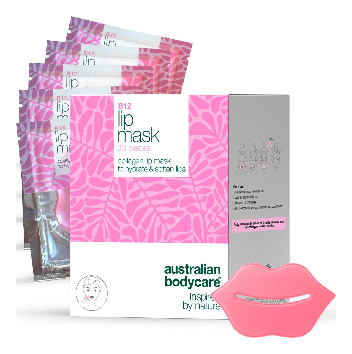 Køb Australian Bodycare B12 Lip Mask - 24 stk. hos Med24.dk