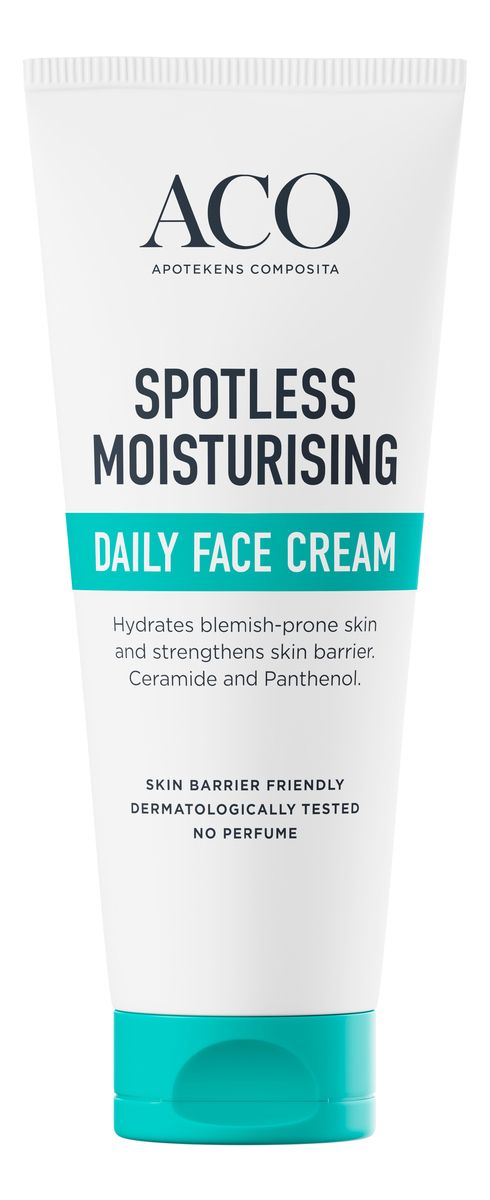 Køb ACO Spotless Daily Face Cream - 60 ml hos Med24.dk