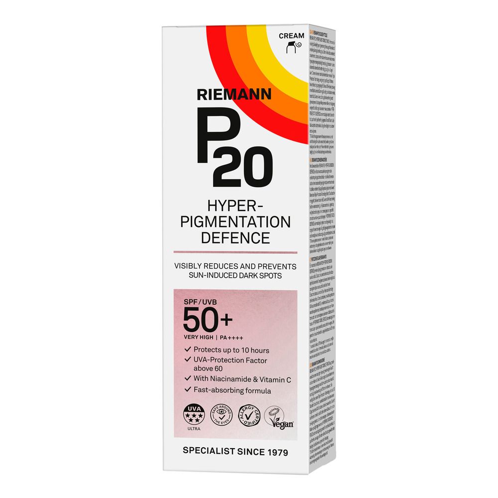 Køb Riemann P20 Hyperpigmentation Defence SPF50+ - 50 g. hos Med24.dk