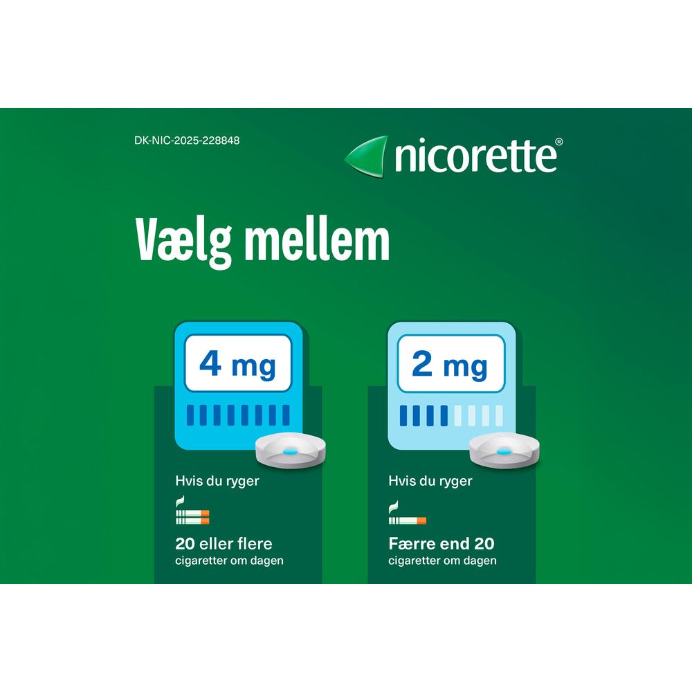 Køb Nicorette Sugetabletter Cooldrops 4 mg 160 sugetabl. | Med24.dk